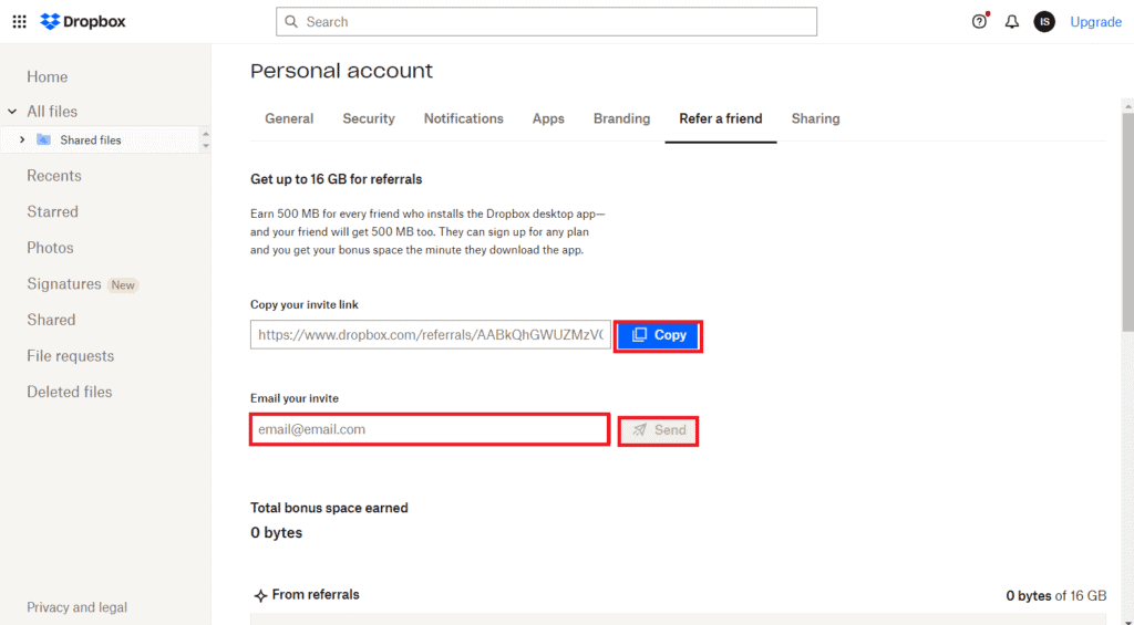 Fix Dropbox Not Enough Space to Access Folder – TechCult