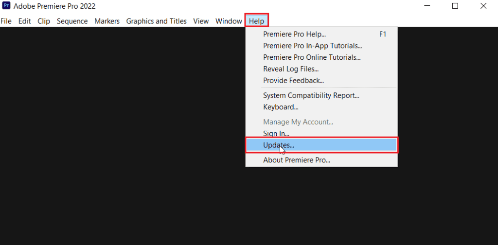 Fix Premiere Pro Timeline Not Working – TechCult