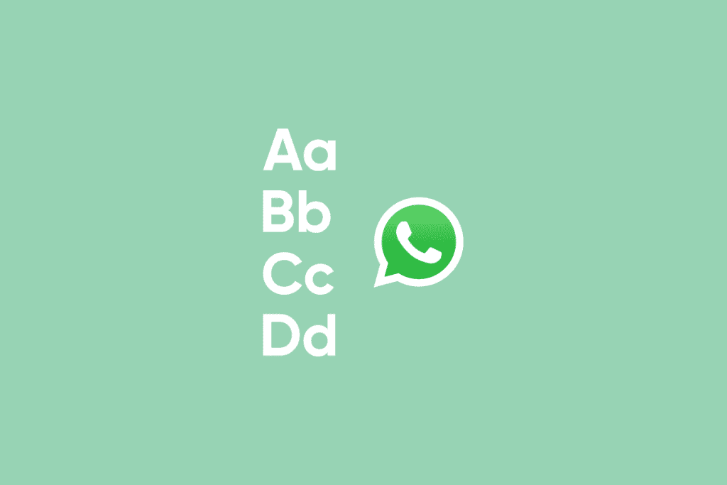 What Font Does WhatsApp Use TechCult