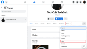 How to See What Pictures Someone Likes on Facebook – TechCult