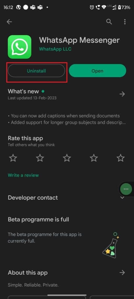 7 Ways to Fix WhatsApp Camera Problem – TechCult