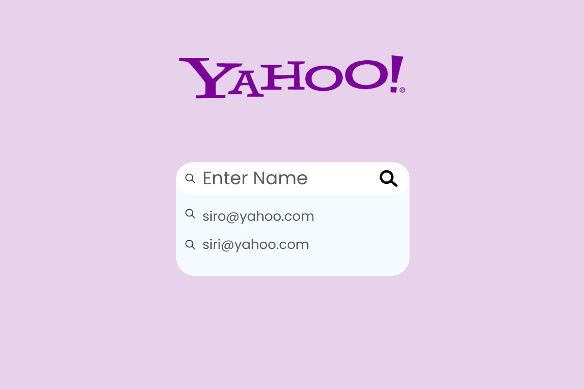 How To Find Someone s Yahoo Email Address By Name TechCult