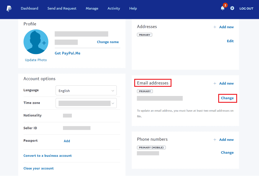 How To Change Primary Email Address On PayPal TechCult