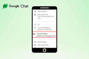 What Happens If You Turn Off History in Google Chat? – TechCult