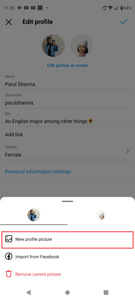 How To Fix Blurry Profile Picture on Instagram – TechCult