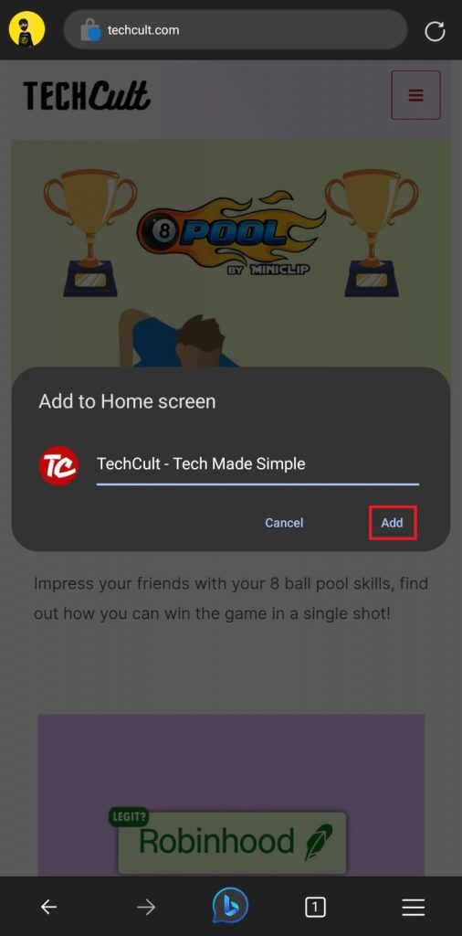 How to Add Thumbnails to Microsoft Edge Homepage on Android Device ...