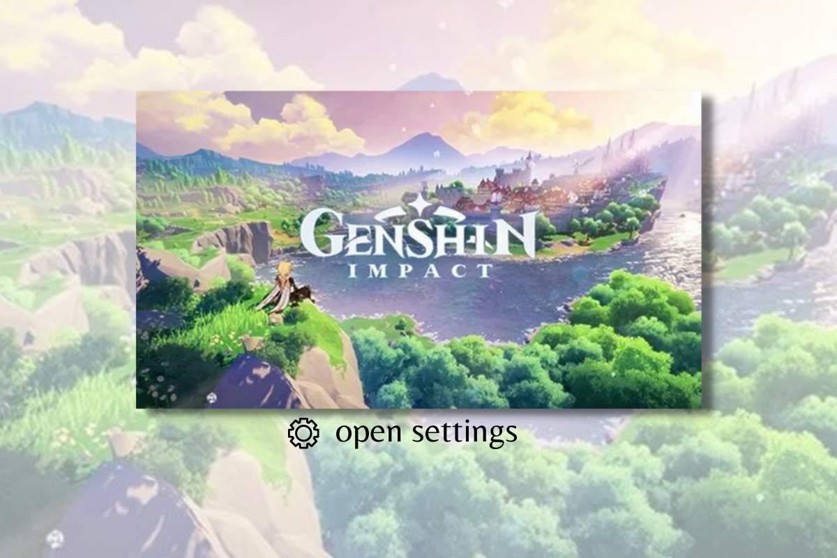 How To Open Settings In Genshin Impact PC TechCult