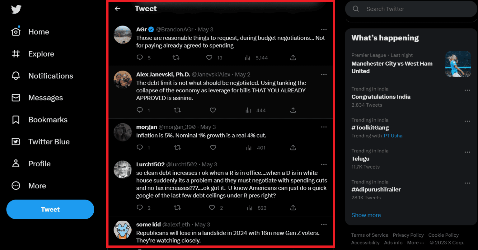 How To See Comments On Twitter TechCult