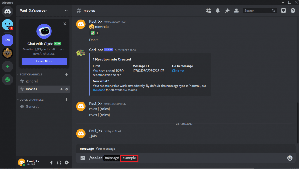 How to Black Out Text on Discord – TechCult