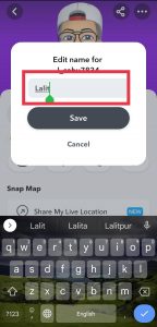 How to Change Someone's Name on Snapchat – TechCult