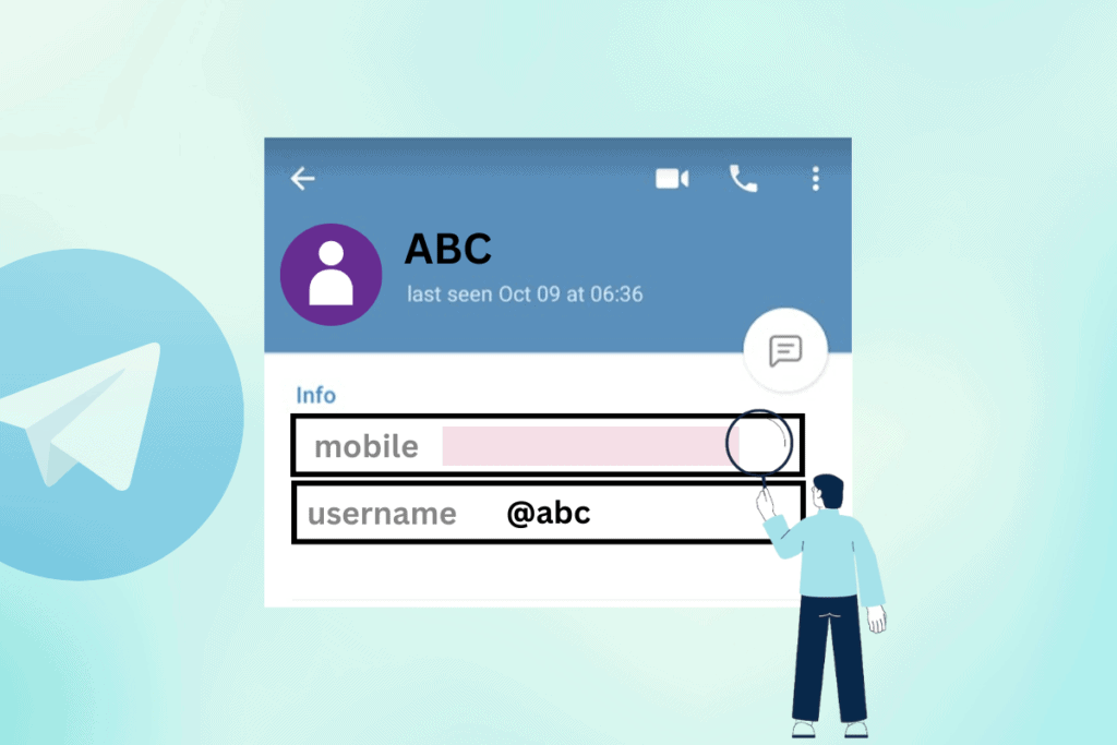 How To Find A Hidden Mobile Number In Telegram TechCult How To Find A Hidden Mobile Number In Telegram TechCult