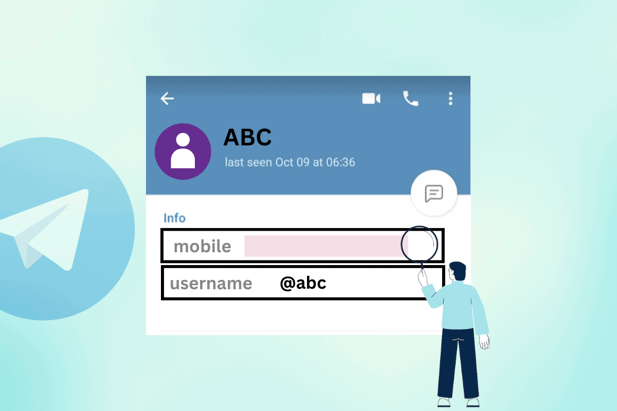 How To Find A Hidden Mobile Number In Telegram TechCult How To Find A Hidden Mobile Number In Telegram TechCult