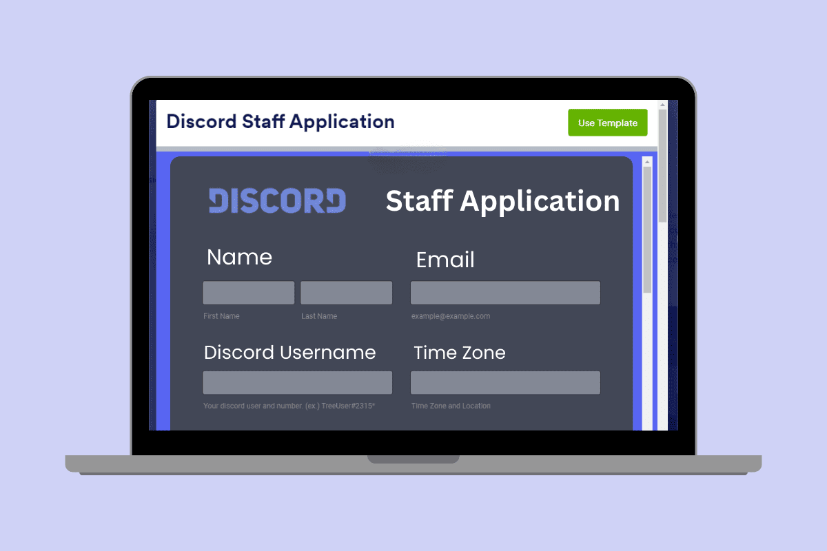 How To Make A Discord Staff Application TechCult
