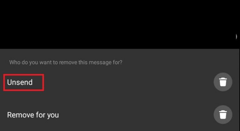 Does Messenger Notify When You Unsend a Message? – TechCult