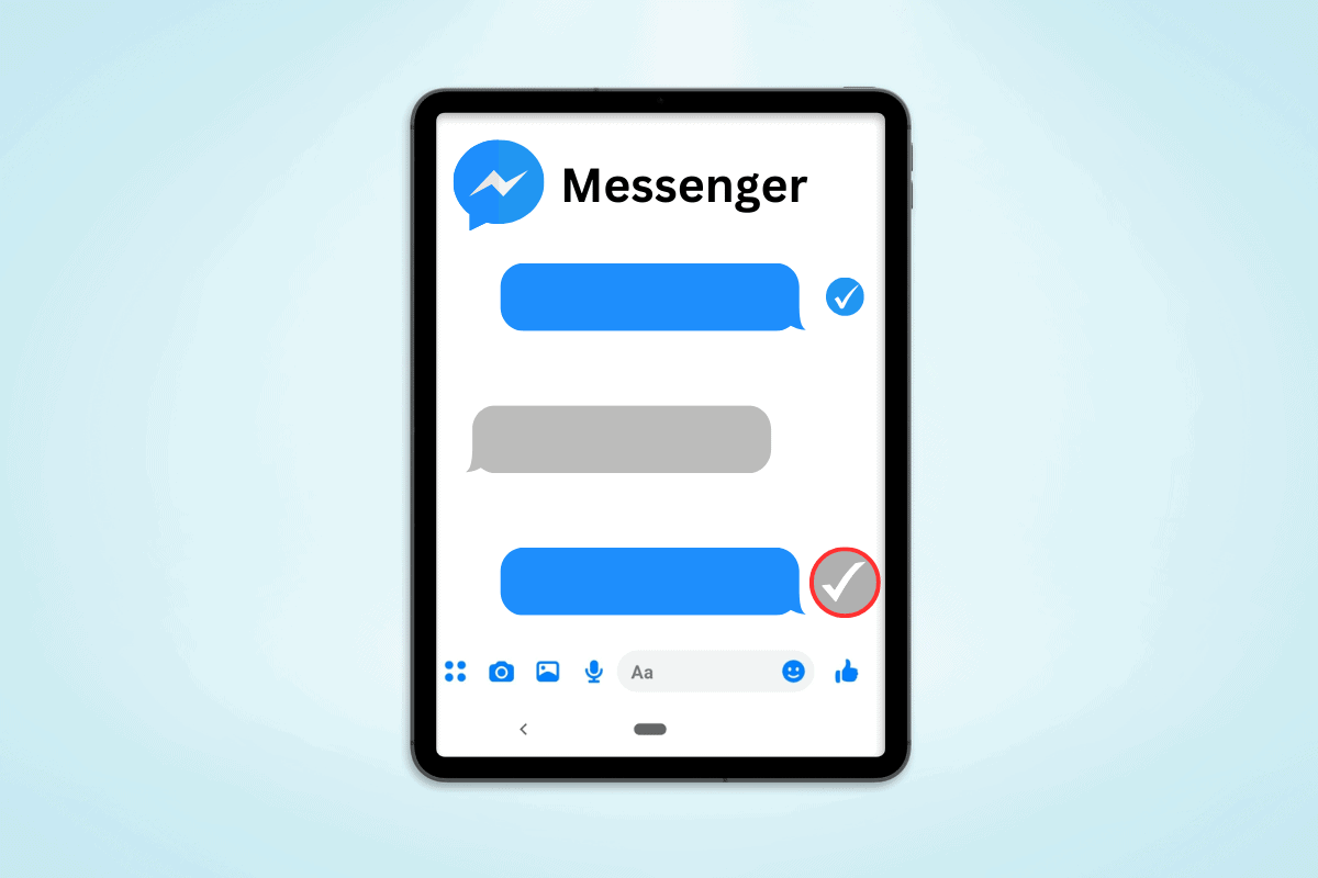 What Does A Grey Check Mark Mean On Messenger TechCult
