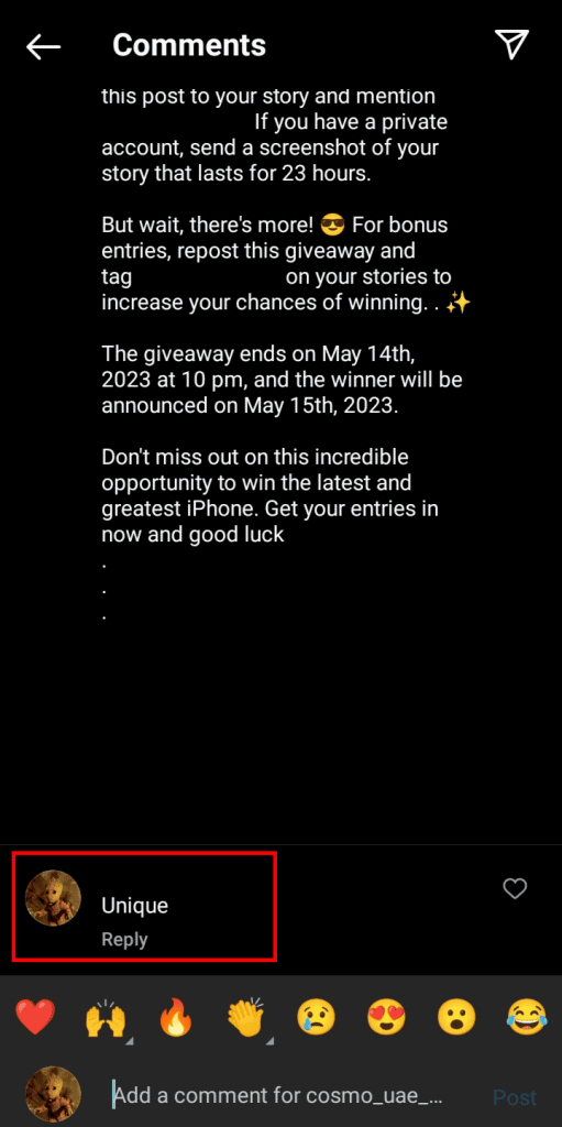 How to Win Giveaways on Instagram – TechCult