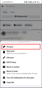 How to Unpin Post on Facebook – TechCult