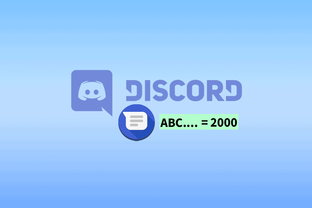 What Is The Discord Message Character Limit TechCult What Is The Discord Message Character Limit TechCult