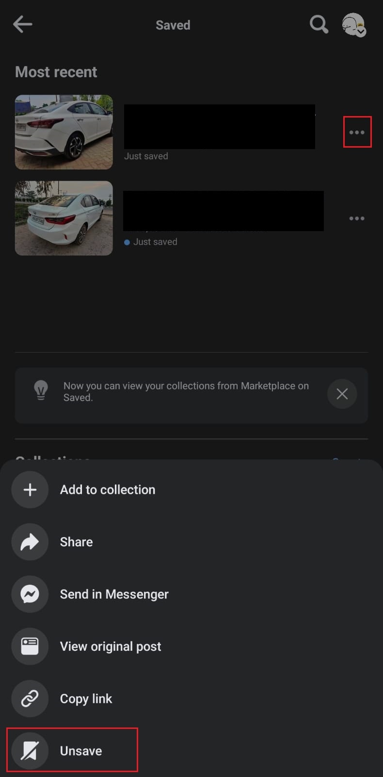 How To Delete Saved Items On Facebook Marketplace TechCult