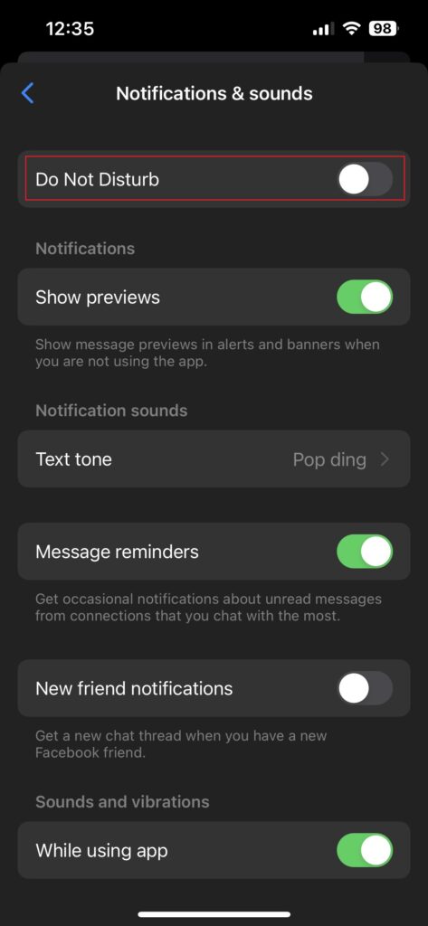 How to Turn off Messenger Sound on iPhone – TechCult