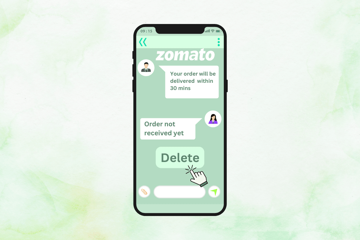 How Do You Delete A Chat On Zomato TechCult