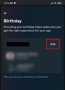 How to Change My Birthday on Facebook After the Limit – TechCult
