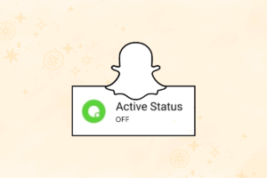 How to Turn Off Active Status on Snapchat – TechCult