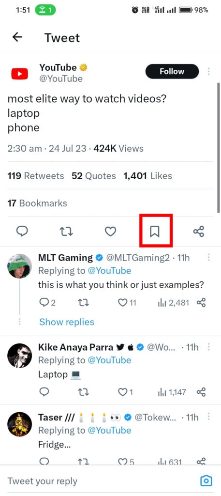 3 Quick Ways to Save Twitter Threads – TechCult