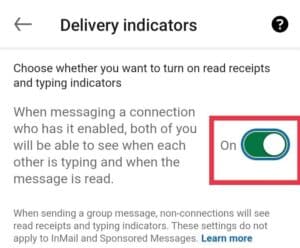 How to Turn Read Receipts On and Off on LinkedIn – TechCult