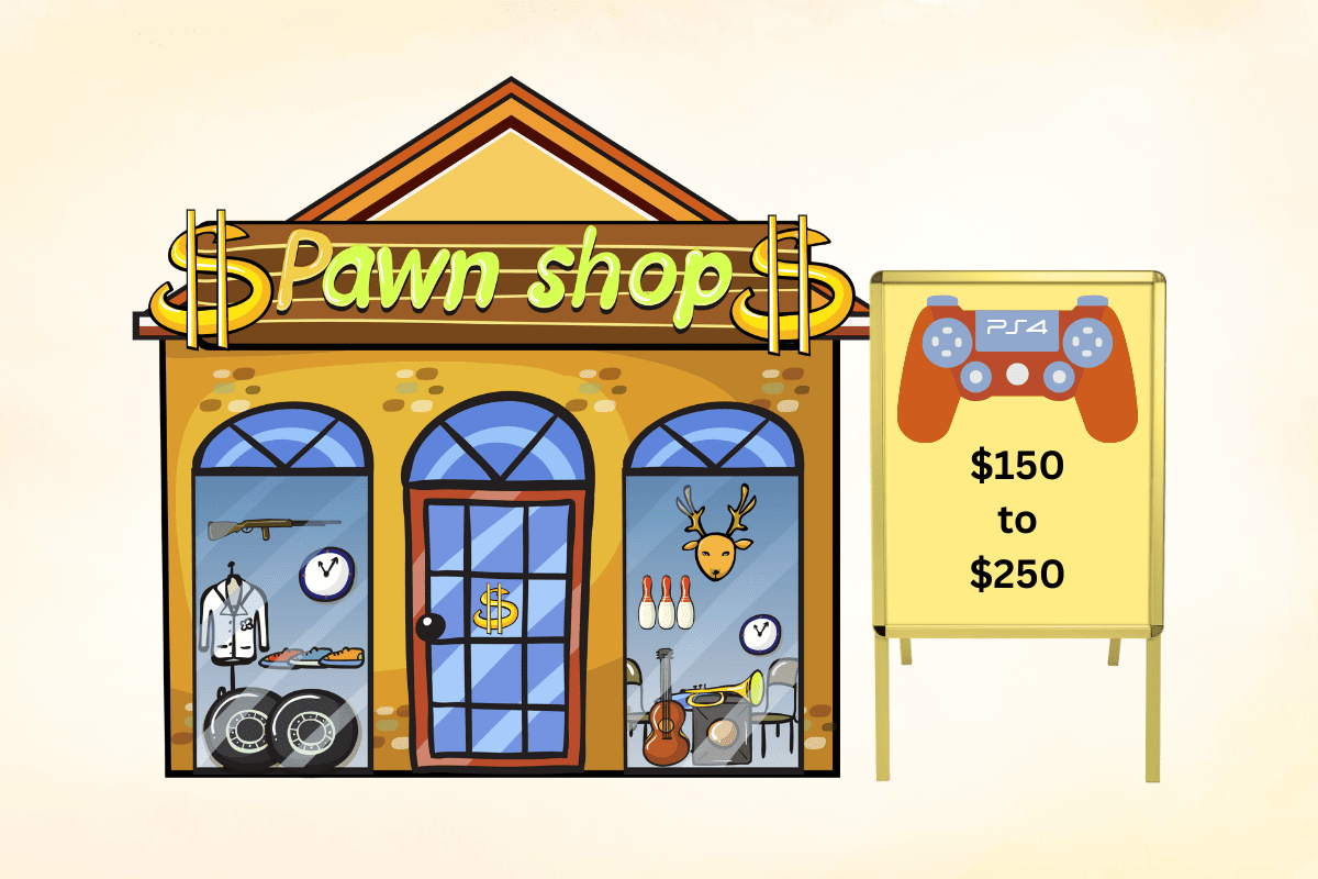 How Much Is The Pawn Shop Price For A PS4 TechCult