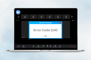 How to Fix Zoom Error Code 1142 in Windows 10 – TechCult