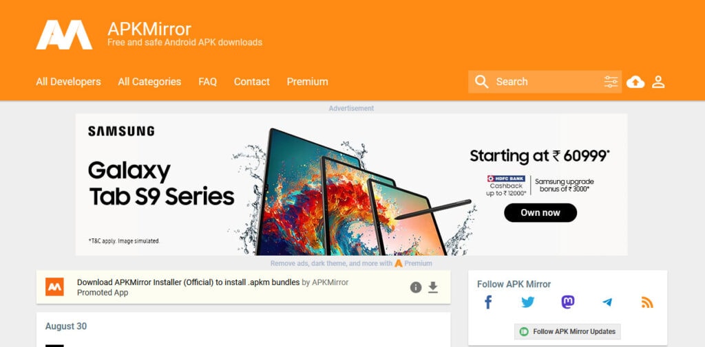 15 Best Google Play Store Alternatives (2026)– TechCult