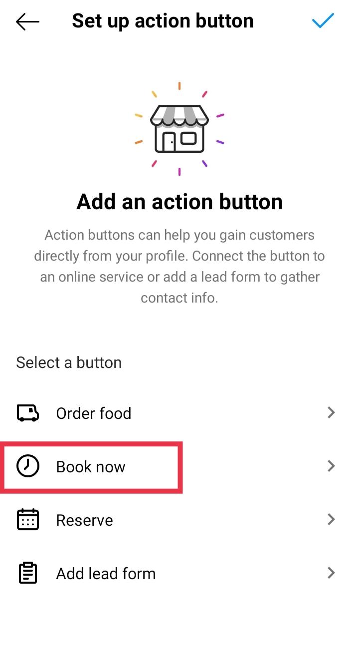 How To Add Book Now Button On Instagram TechCult