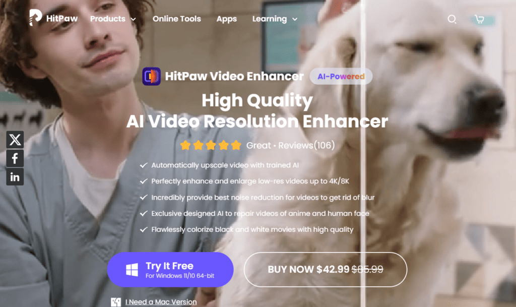 13 Best AI Video Upscaler to Enhance Videos Online (Free and Paid) 2026 ...