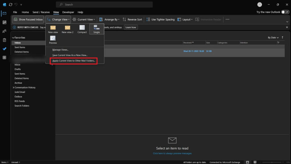 How to Change Outlook Layout – TechCult
