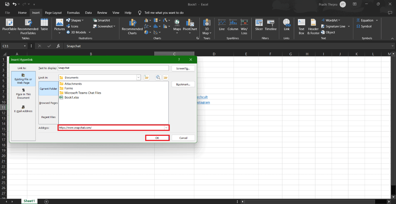 How To Convert Text To Hyperlink In Excel TechCult
