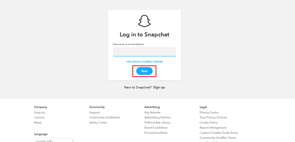 How to Sign Up on Snapchat Online Without Download – TechCult