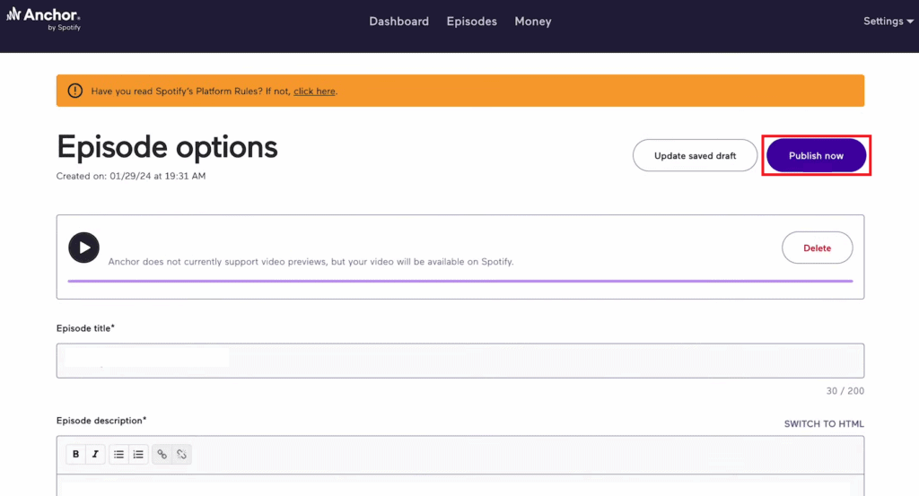 How to Create Video Podcasts on Riverside and Publish on Spotify ...