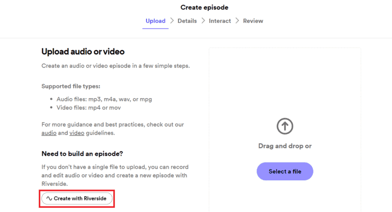 How to Create Video Podcasts on Riverside and Publish on Spotify ...