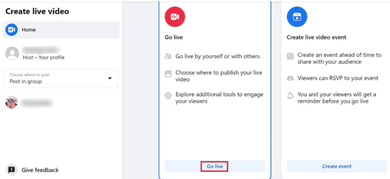 How to Go Live on Facebook Group (Single or Multiple) – TechCult