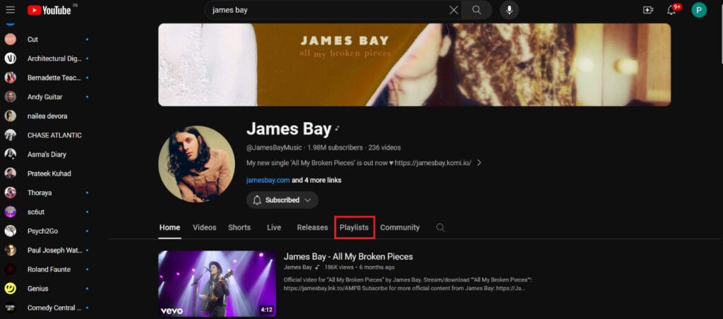 How to Find Unlisted YouTube Videos Without Link – TechCult
