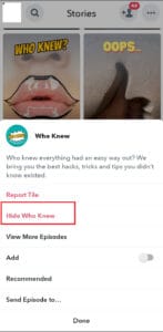 How to Reset Snapchat Discover Feed – TechCult