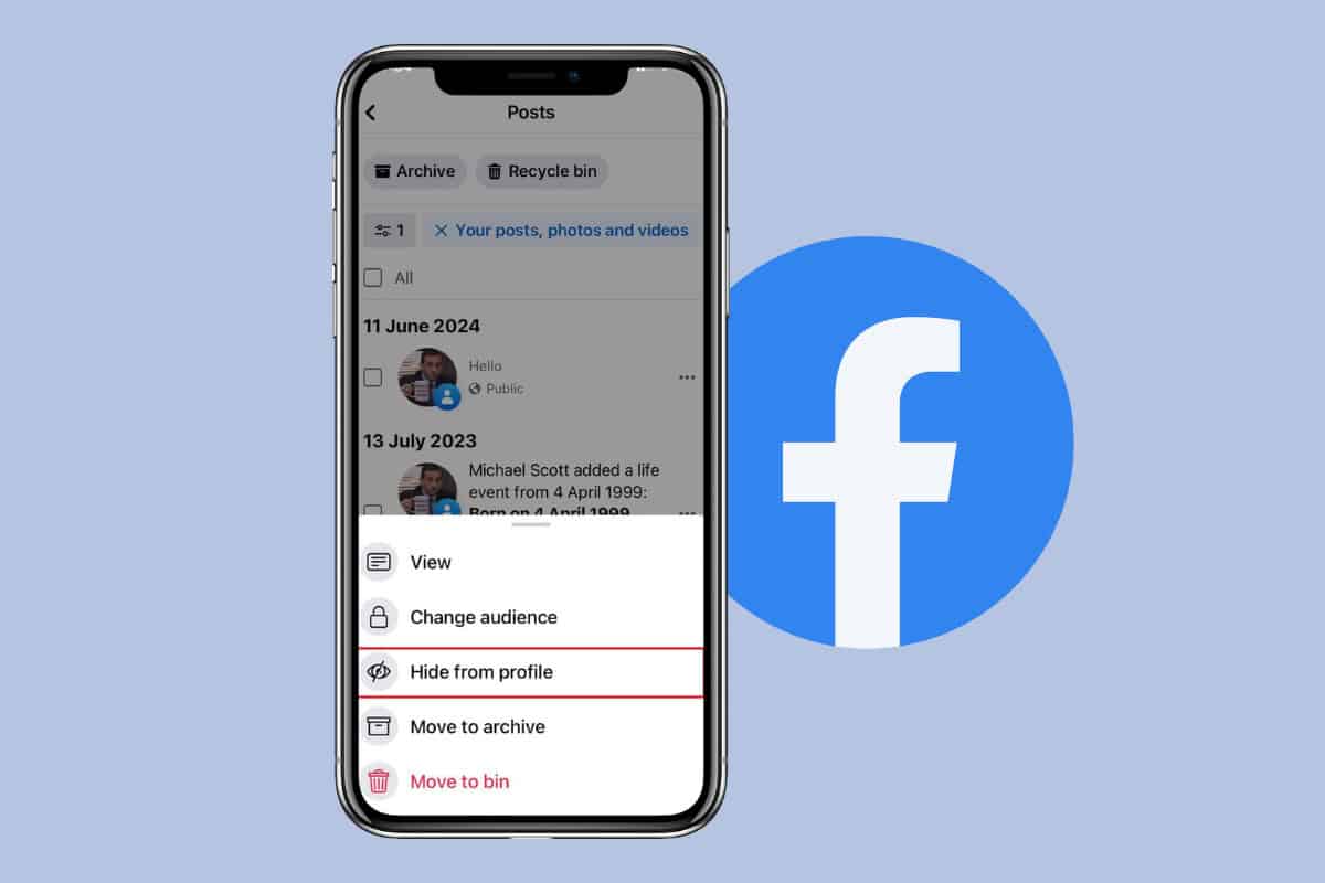 How To Hide Posts From Facebook Timeline TechCult How To Hide Posts From Facebook Timeline TechCult