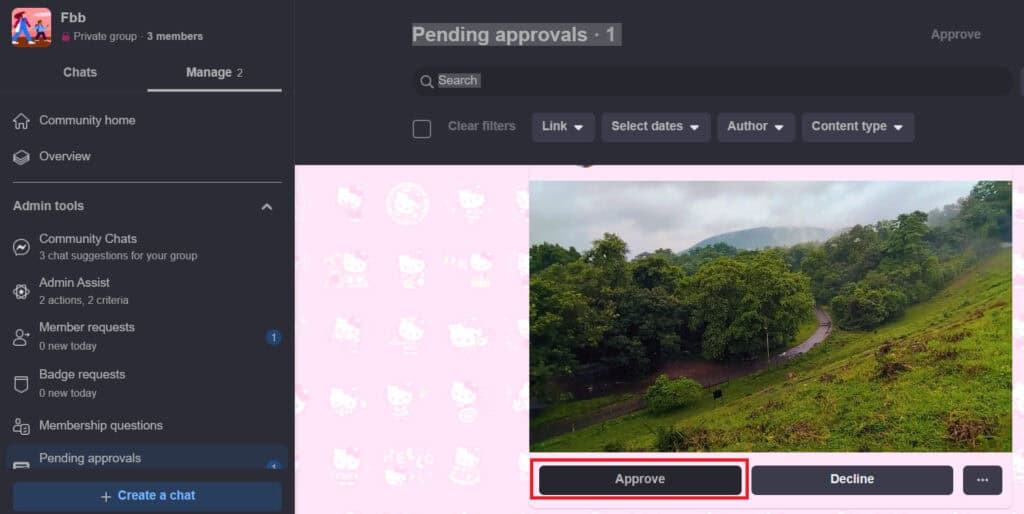 How to Enable Post Approval on Facebook Group – TechCult