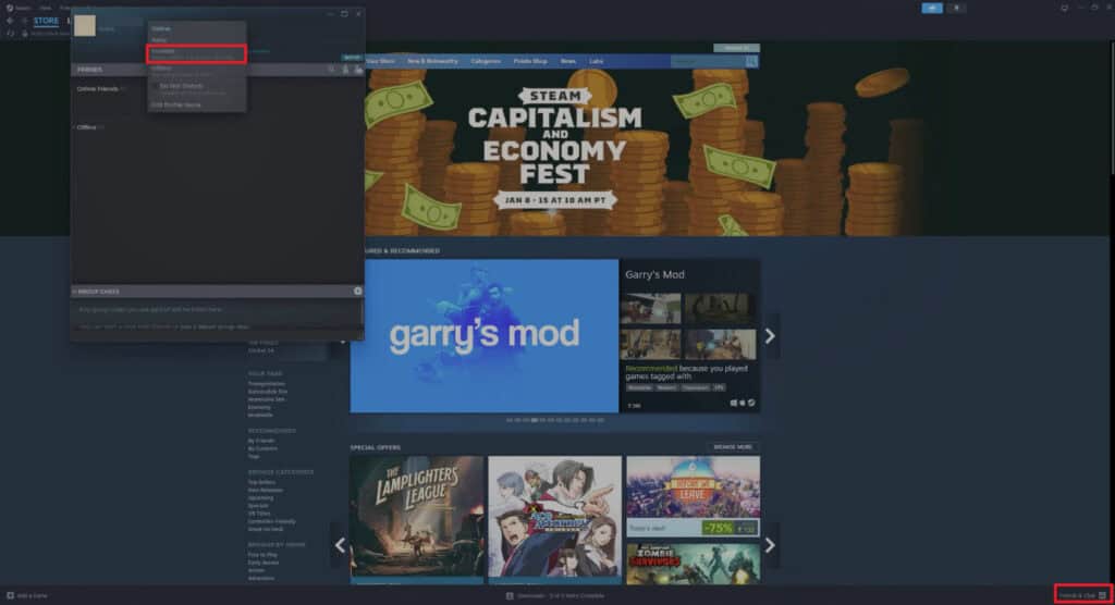 How to Go Offline on Steam – TechCult