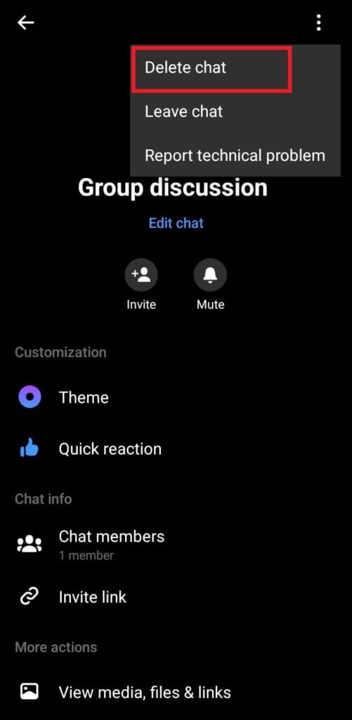 How to Remove Community Chat in Messenger – TechCult