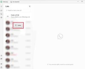 How to Delete Call Entry from Calls in WhatsApp – TechCult