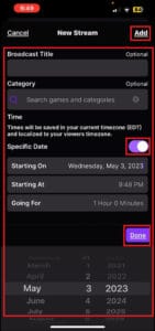 How to Add a Stream Schedule on Twitch – TechCult