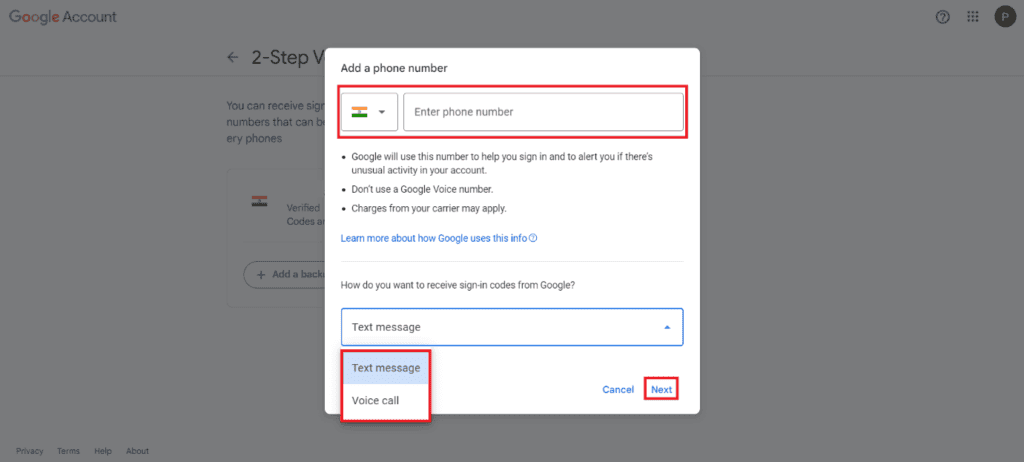 How to Change Gmail Phone Number – TechCult