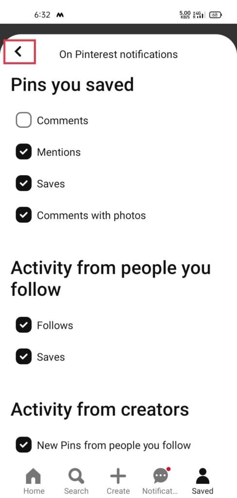 How to Delete Notifications on Pinterest – TechCult